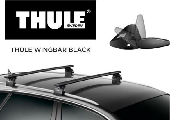 Příčníky Thule Wingbar Edge černé 9595B + kit | Střešní nosiče