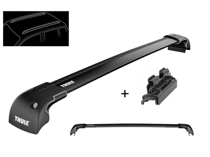 Příčníky Thule Wingbar Edge černé 9595B + kit | Omnipuls